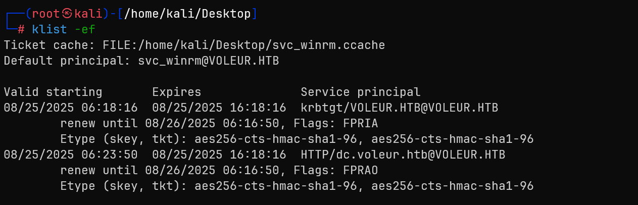 Voleur Writeup | PLSCARRYME - HTB Writeups